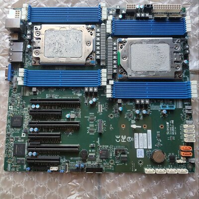 {议价}H12Dsⅰ-N6超微主板+二个 AMD7763cpu