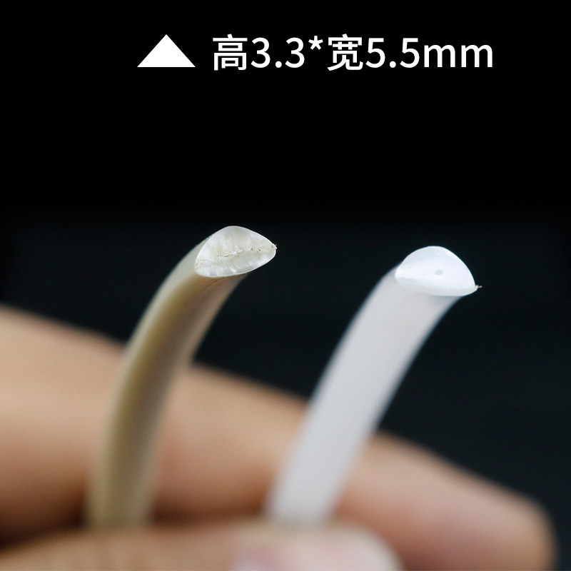 三角焊条pp水箱管材焊条扁塑料焊条焊接ppM板材管道塑料垃圾桶焊