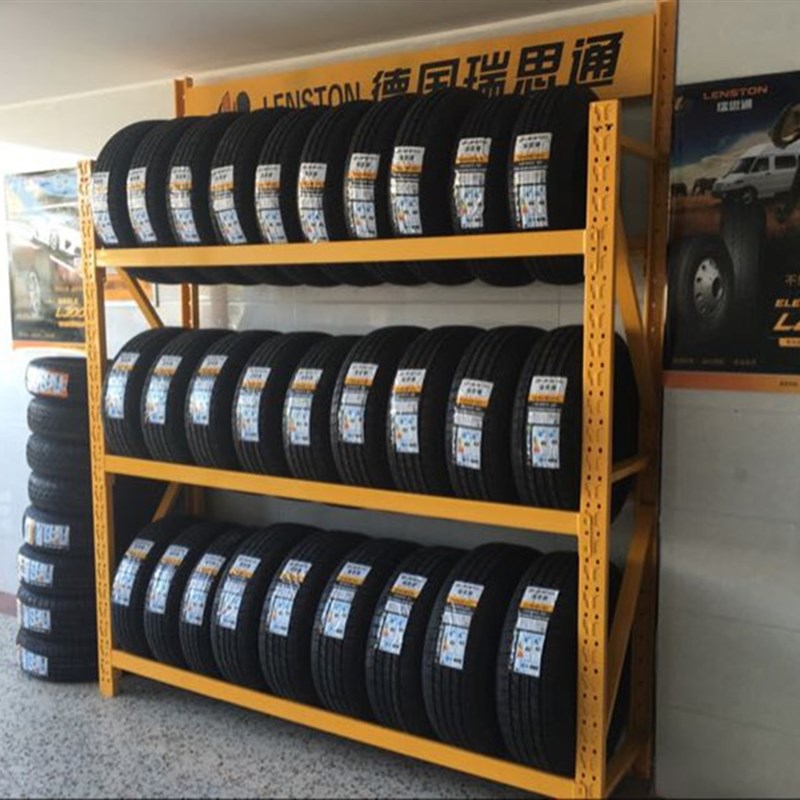 汽车轮胎货架摩托电动车货架汽修店修理店展示架上V墙吊墙轮胎架