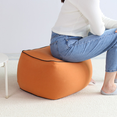 ohwo懒人沙发凳家用小墩子客厅试鞋凳长方形放腿踩脚凳创意踏脚凳