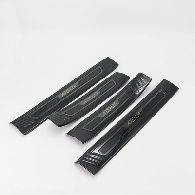 14-21款马i自达阿特兹内外门槛条迎宾踏板不锈钢专用后护板改装装