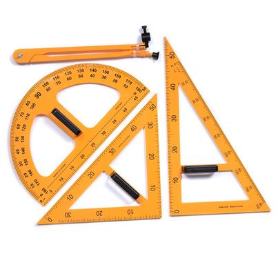 速发Multifuctio Rule  Triarle Protracg Math Geotryrs