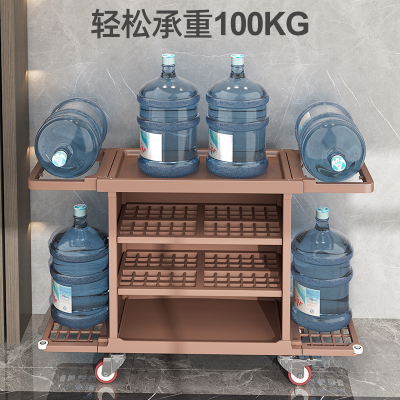 酒店布草车工作车客房用服务车保洁手推车宾O馆打扫卫生清洁工具