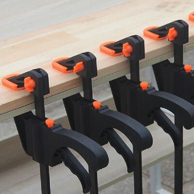 好货Woodworking Work Bar F Clamp Clip Kit Quick Ratchet Rele