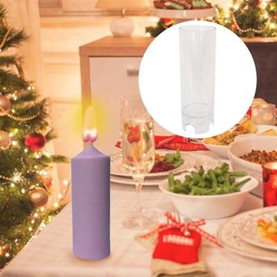 Candle Mold Silicone Mould  Candle Making DIY Gypsum Plaster