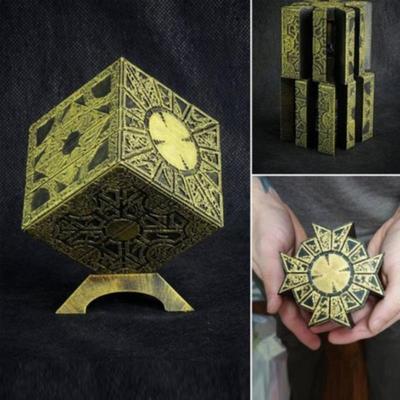 Hellraiser Puzzle Box Moveable Lament Horror Terror Figures
