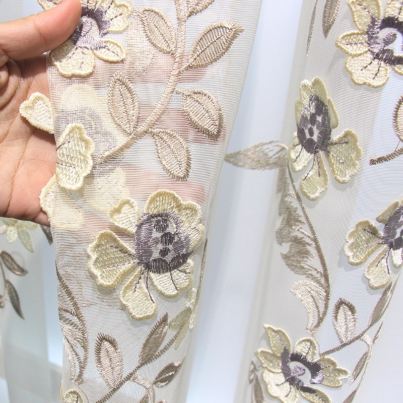 极速Rural Curtain Relief Snow Neill Curtains for Living Room