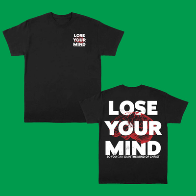 LOSE YOUR MIND T-SHIRT 美式潮牌休闲宽松百搭短袖T恤男女2025年
