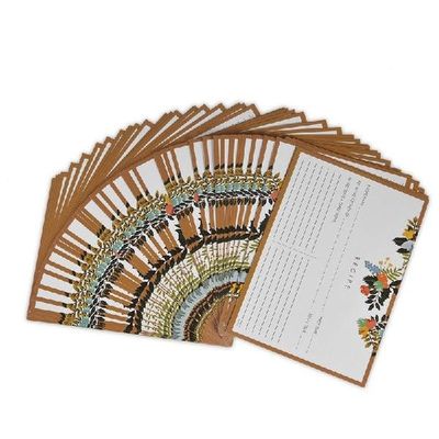 速发RecipBeSrage Box Set B Recipe  ox Woode Recipe Box