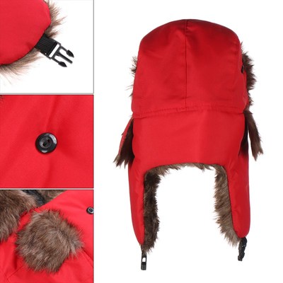 Unisex Men Women Russian Hat Trapper Bomber Warm Trooper Ear