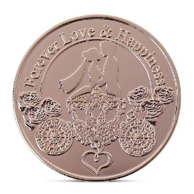 Three-dimensional rose love Commemorative Coin Collection Gi