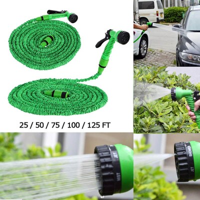 极速25FT-250FT Garden Hose Expandable Magic Flexible Water H