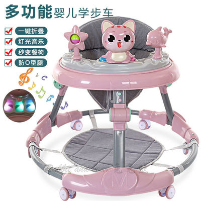 脚步车学行车婴儿成人滑板车婴儿学步车音乐宝宝摺叠车6/7-18个月