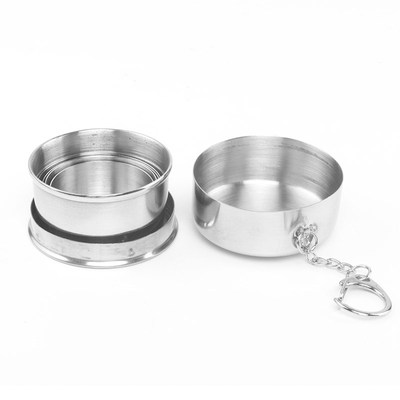 75ML Stainless steel folding cup stainless steel folding ret
