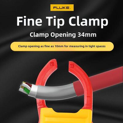 Fluke钳形电流表交流和直流301D/E刀片301A+/301B/301C钳形电流表