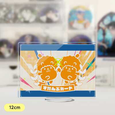 柠檬熊舞萌明信片立牌留言板周边