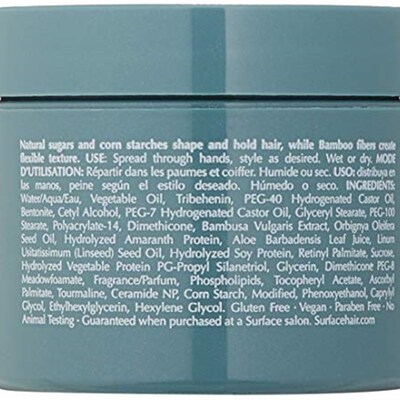 Surface Hair Texture Paste for Vegan and Paraben-free stylin
