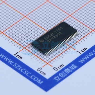 无刷直流(BLDC)电机驱动芯片 DRV8302DCA HTSSOP-56-6mm TI/德州