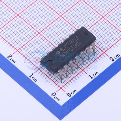 逻辑门 SN74HCT08N PDIP-14 TI/德州 电子元器件配单原装正品