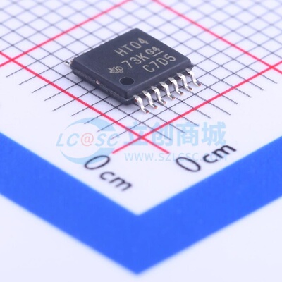 反相器 SN74HCT04PW TSSOP-14 TI/德州 电子元器件配单原装正品