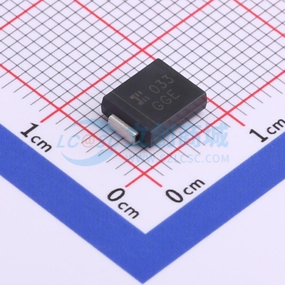 静电保护器(TVS/ESD) SMCJ54A-13-F DO-214AB DIODES(美台) 原装