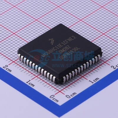 单片机(MCU/MPU/SOC) MC68HC11E1CFNE2 PLCC-52(19x19) 安世