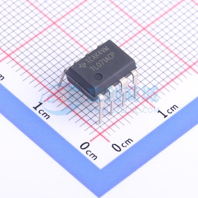 FET输入运放 TL071ACP PDIP-8 TI/德州 电子元器件配单原装正品