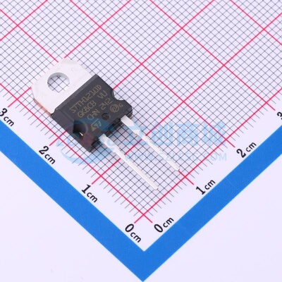 快恢复/高效率二极管 STTH1210D TO-220AC-2 意法半导体芯片