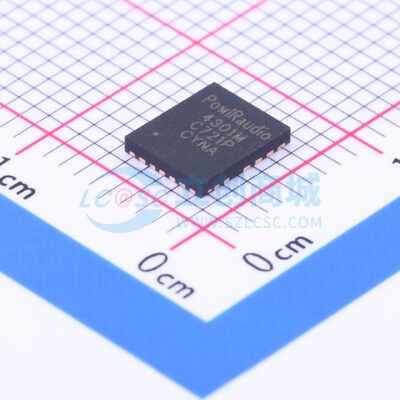 音频功率放大器 IR4301MTRPBF PQFN-22 Infineon(英飞凌) 元器件