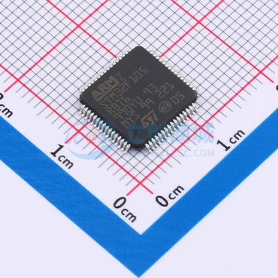 单片机(MCU/MPU/SOC) STM32F105RBT6TR LQFP-64 意法半导体芯片
