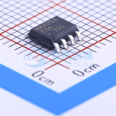 RS-485/RS-422芯片 MAX253ESA+T SOIC-8 MAXIM(美信) 电子元器件