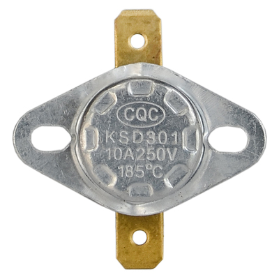 KSD301突跳式常闭温控器开关250V10A 45至185系列95度85度110度