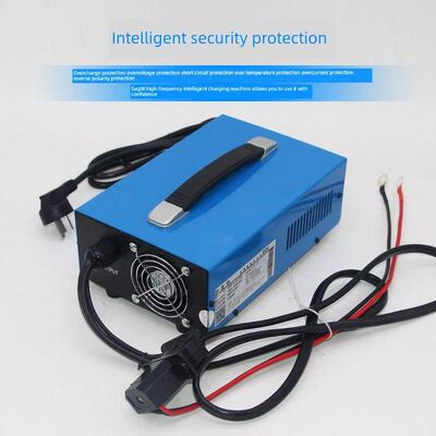 萨美特高频智能充电机电动汽车四轮车48V60V72V100ah干电池充电器