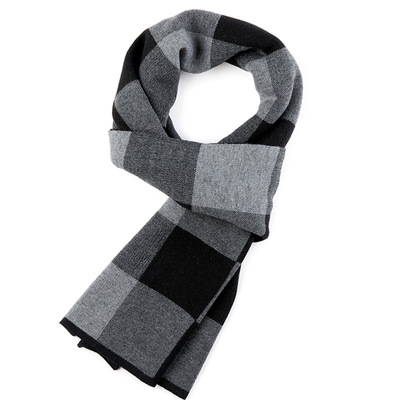 2022 Casual Cool Winter Scarves Men Scarf Warm Neckercheif B