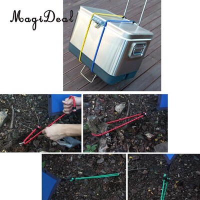 极速6 Pcs Bungee Cord Tie Down Straps Assortment Elastic Hea