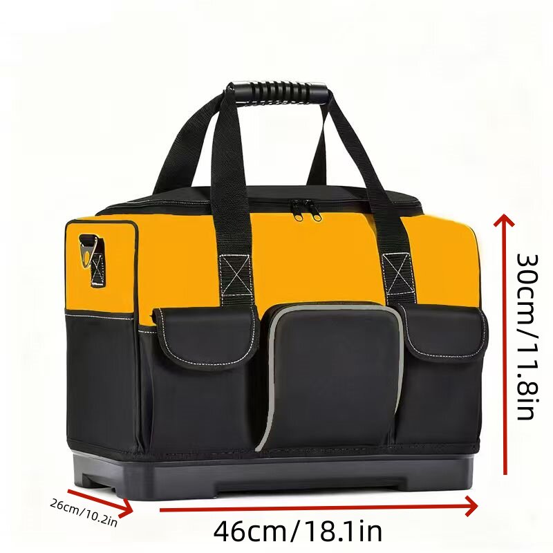 电工专用塑料厚底手提工具包加厚牛津布木工耐磨多功能耐用维修