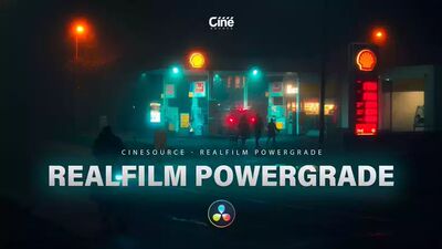 Cinesource - RealFilm Powergrade 复古美感柯达35mm电影级红绿
