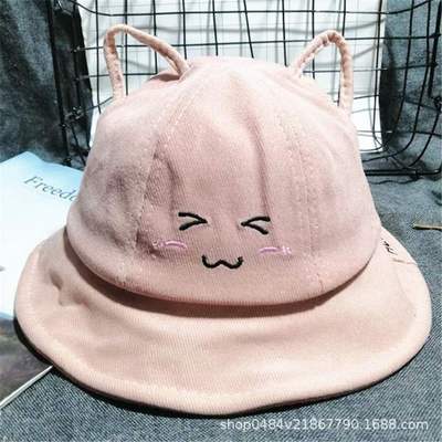 Baby Hat autumn and winter basin hat girl baby cute super c