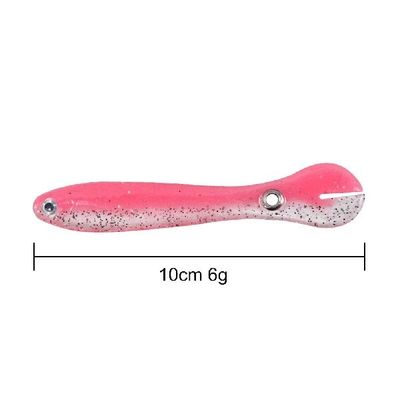 5pcs 10cm 6g Bionic Loach Wobblers Fake Fishing Lures