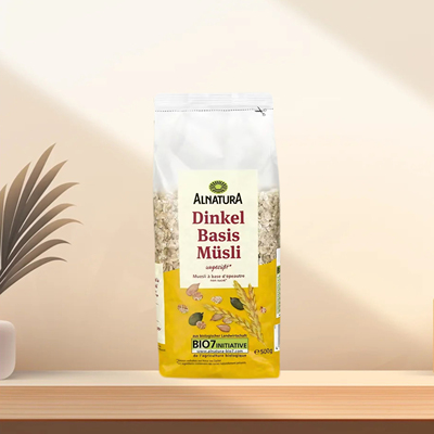 「300包邮」德国发货alnatura安娜图拉有机斯佩尔特燕麦片500g