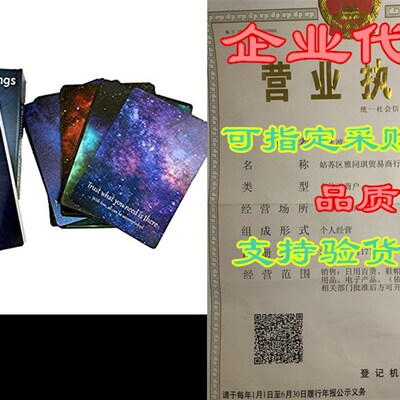 好货Starry Beginnings Oracle Cards  44-Card Deck and Guideb