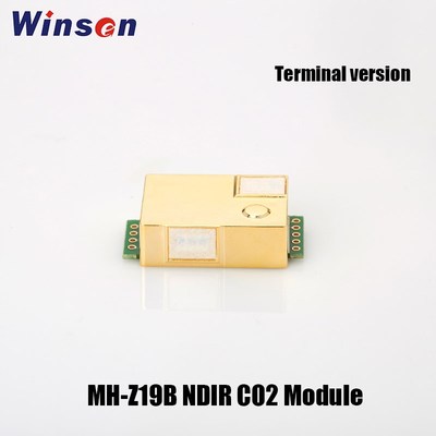 极速2PCS Winsen MH Z19B NDIR CO2 Module CO2 Sensor 2000/5000