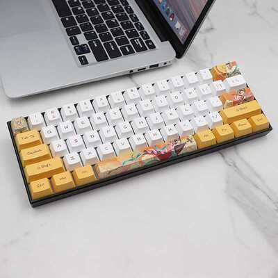 极速124-Key Keycaps e Sublimation Mysterious Dunhuang Durabl