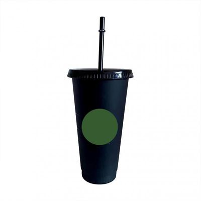 700ml Straw Cup With Lid With Logo Coffee Cup Reusable Cups
