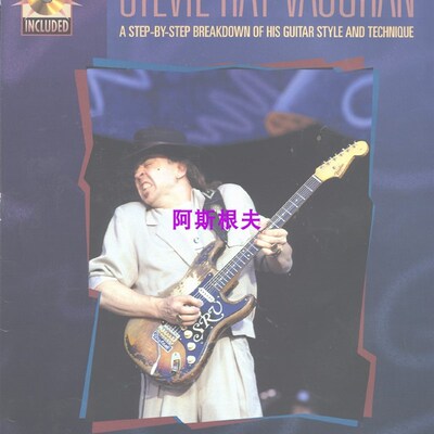 Guitar Signature Licks Style Of Stevie Ray Vaughan SRV 谱+音