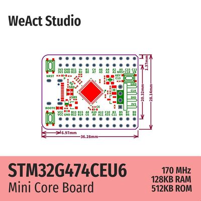 WeAct  STM32G474CEU6 STM32G4 核心板 开发板