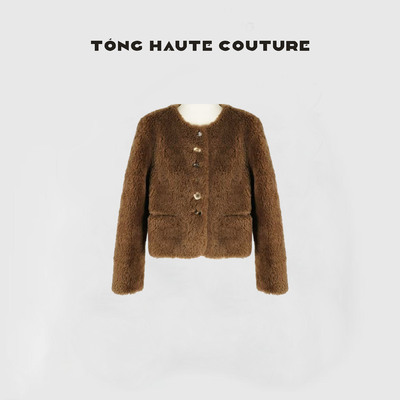 【】冬季100羊毛轻奢百搭高级感时尚羊毛外套 YW536