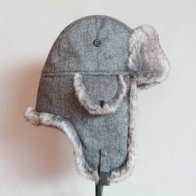 Russian Trooper Trapper Hat Winter  Bomber Hat Men Women War