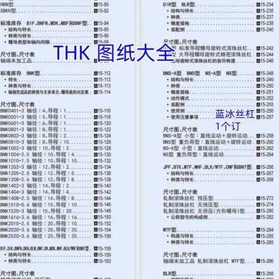 BLR滚珠丝杠BIF丝杆BNK螺杆BIR SBN SBKH HBN SDA MBS BS MDK BNF