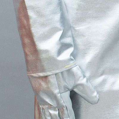 溅劳卫LWS-士012012耐温隔热反穿衣1000度铝箔芳纶耐高磨铁水喷围